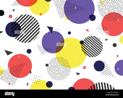 Abstract Colorful Pattern Shape Design Background You Can