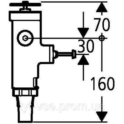 Купить Сливной механизм для унитаза Grohe 43996000, цена 8424 ₴ — Prom ...