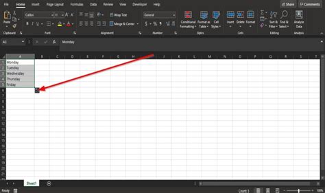 Auto Fill Options Not Showing In Excel How To Enable It