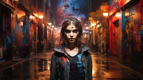 Premium Ai Image Sultry Midnight Allure Hot Girl Portraits In