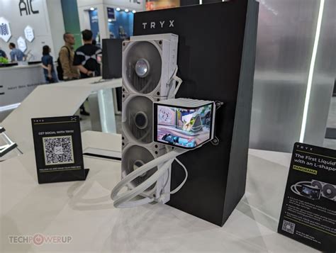 TRYX CPU Coolers Panorama SE Is A Standout In AIO CLC Design With A Curved Display