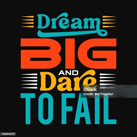 빈티지에서 영감을 받은 이 티셔츠 디자인 템플릿은 대담하고 아름다운 타이포그래피에 Dream Big And Dare To
