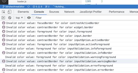 Lots Of Color Warnings In Insiders Dev Tools · Issue 176216