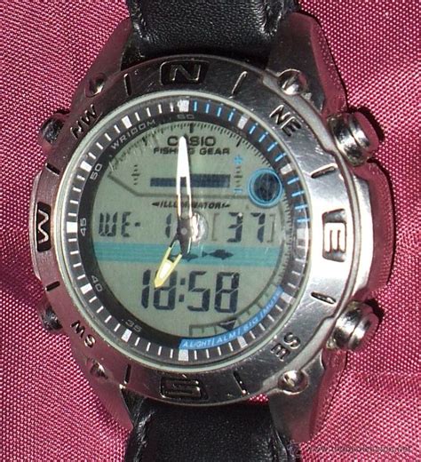 relojes casio fishing gear