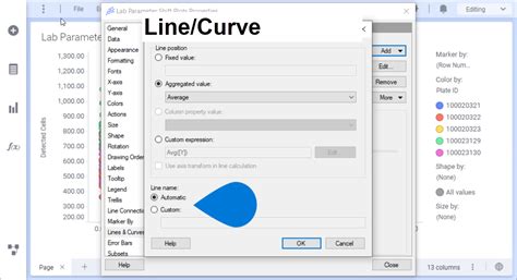 Spotfire Add Lines And Curves To A Visualization From The Properties