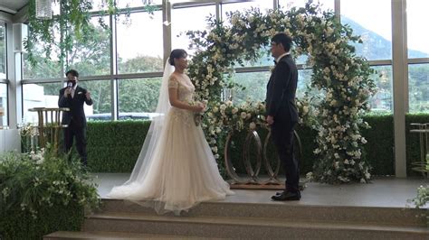 신랑신부 맞절 🌷홍민우♧김예지 예식 Youtube