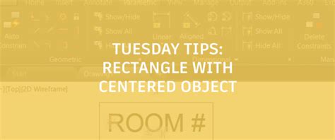 Centering An Object Inside A Rectangle Tuesday Tips With Heidi AutoCAD Blog Autodesk