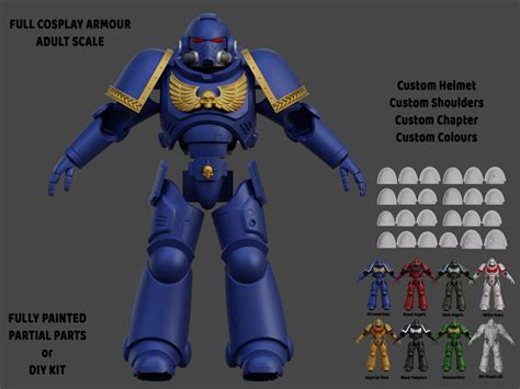 Warhammer 40k Space Marine 2 Full Power Armour Custom Chapter