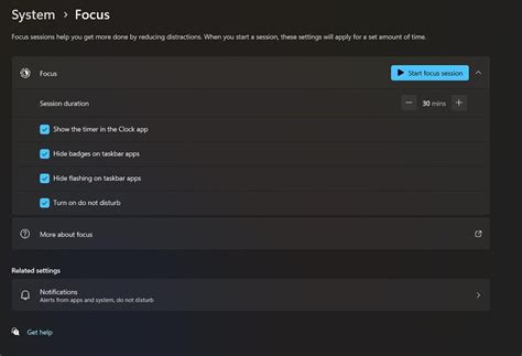 Focus Session How To Use In Windows To Get Work Done