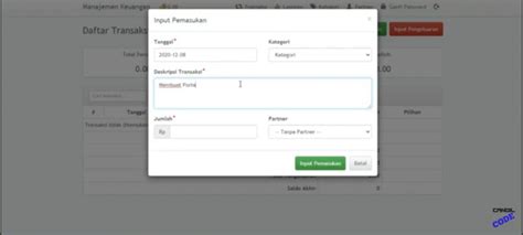 Source Code Gratis Aplikasi Sistem Manajemen Keuangan Berbasis Web PHP ID Blog