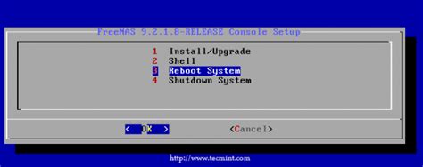 Installation et configuration de Freenas stockage attaché au réseau