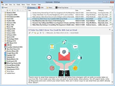 10 best modern rss feed readers for ubuntu linux