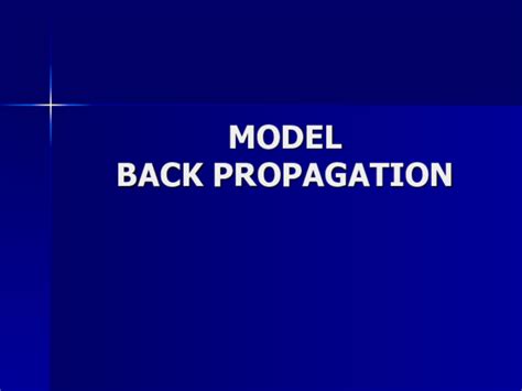 ppt back propagation case 05 ppt