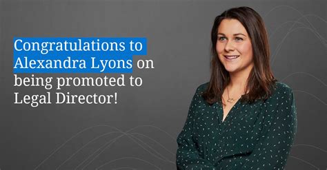 Dla Piper Insurance Sector On Linkedin Congratulations Alexandra Lyons 👏