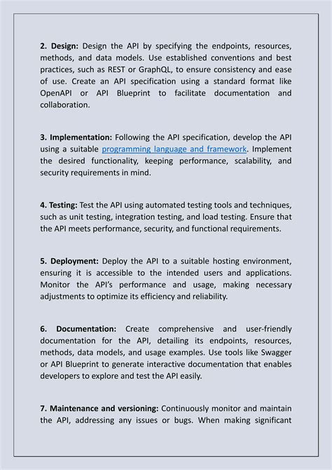 Api Development Complete Guide To Developing Robust Apis Pdf