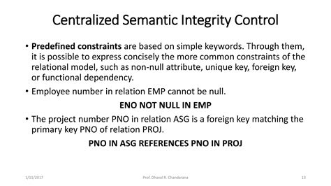 Distributed Dbms Unit 5 Semantic Data Control Ppt