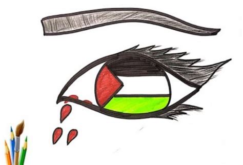 ۲۰ ایده کودکانه نقاشی پرچم فلسطین برای مدرسه ستاره