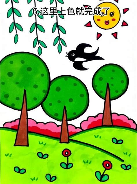 春天简笔画1 3岁（推荐18张）简笔画图片大全