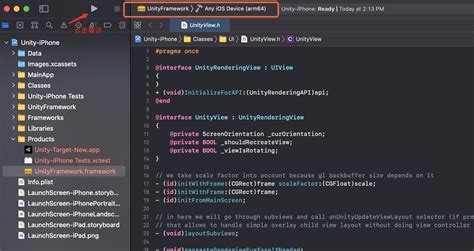 iOS Native项目调用Unity D Framework 七夜i 博客园