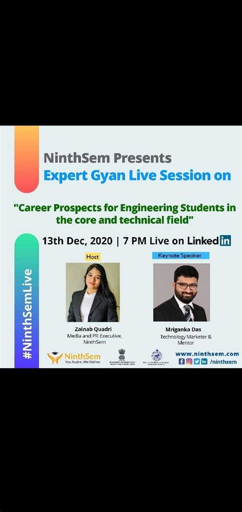 Parul Gupta On Linkedin Linkedin Livesessions Growth Engineers India Guidance Careers…