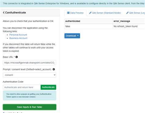 Solved Sharepoint Connection On Qlik Web Connection Qlik Community