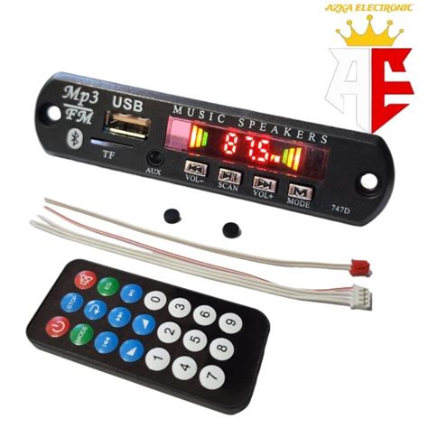 Jual Murah Kit Modul MP3 Bluetooth USB Radio FM Shopee Indonesia