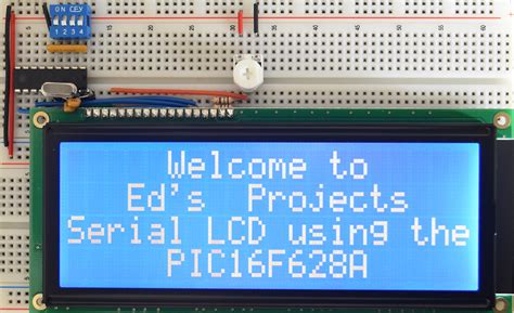 serial driver for character lcd 16f628a