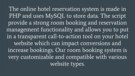 PPT Hotel Booking Script ScriptStore In PowerPoint Presentation Free Download ID
