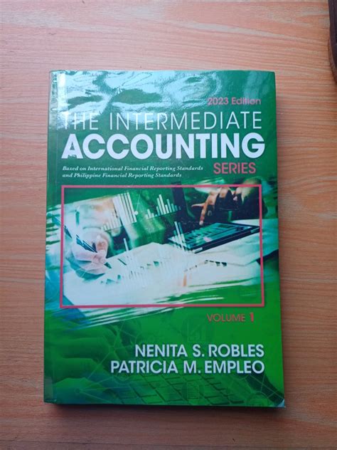 The Intermediate Accounting 1 Robles And Empleo 2023 Edition Original