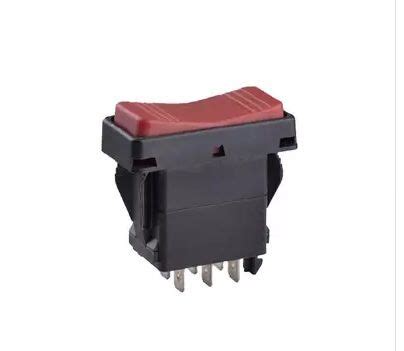 Red Push Button Six Pins Rocker Switch Artofit