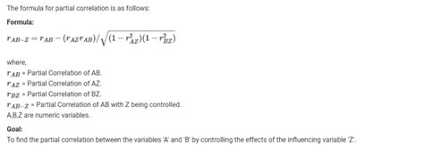 Partial Correlation In Python Machine Learning Plus