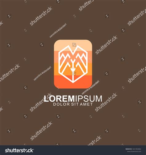 Lines Abstract Logo Designvintage Logo Template Stock Vector Royalty Free 1651454062