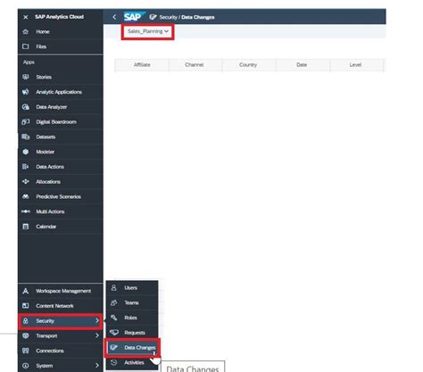 Use Sap Analytics Cloud Excel Add In To Manage And Publish