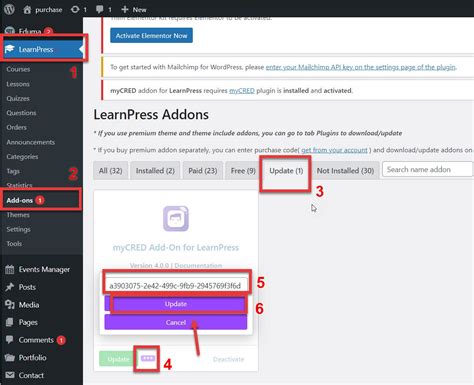 Update Add On Install And Activate Thimpress Docs