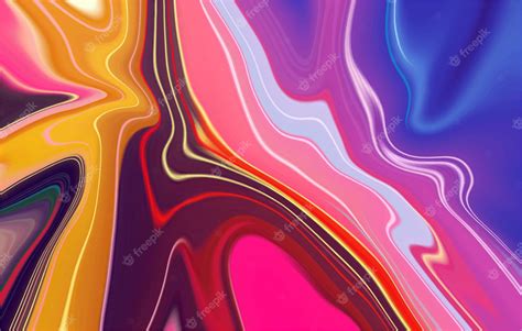 Premium Vector Abstract Digital Liquid Background With Smooth Gradients Colors