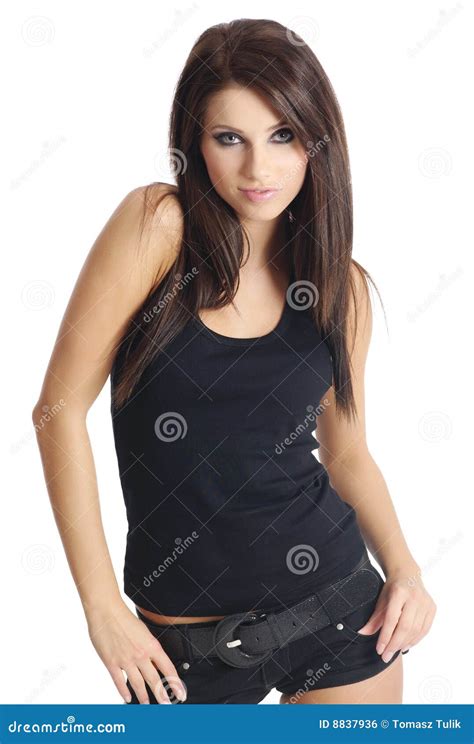Portrait Of Woman Stock Photo Image Of Health Natural