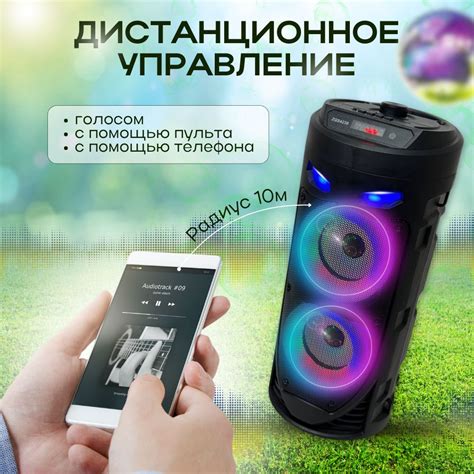 Колонка портативная Bluetooth с караоке, мультимедийная, FM-радио ...
