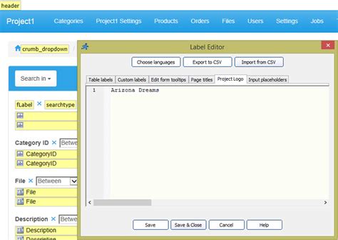 customizing project logo xlinesoft blog