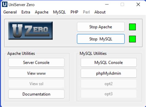 Uniform Server Free Wamp Server Solution