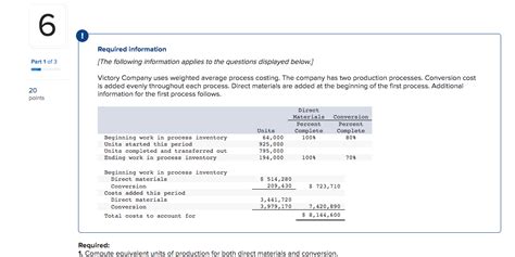 [solved] Required 1 Compute Equivalent Units Of Production For Both Course Hero
