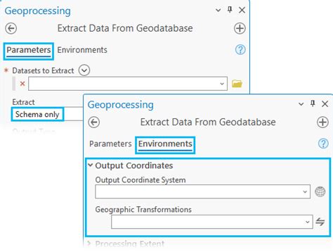 Извлечь данные из базы геоданных—arcgis Pro Документация