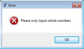 Python Tkinter Message Box Error Handling Stack Overflow