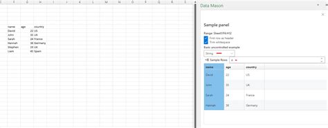 Show And Tell Early Stage Excel Addin Feedback Welcome Data Mason R Excel