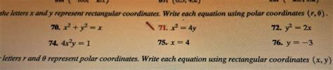 solved the letters x and y represent rectangular