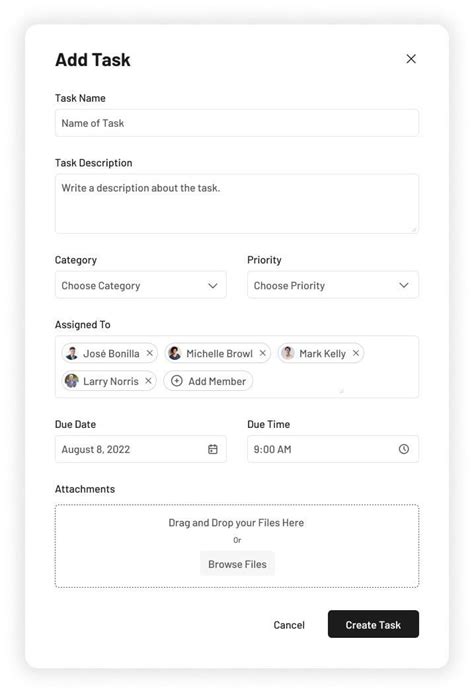 How Can I Improve The Add Tasks Pop Up I Have All The Components Needed But Im Struggling With