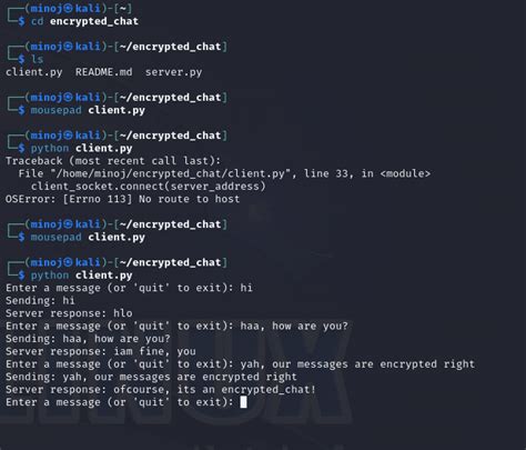 github minoj next encrypted chat encrypted chat system for