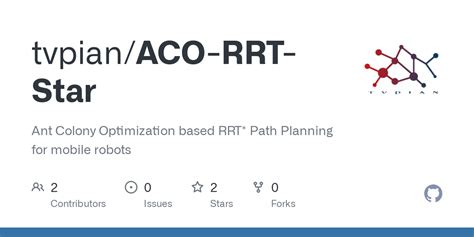 GitHub - tvpian/ACO-RRT-Star: Ant Colony Optimization based RRT* Path Planning for mobile robots