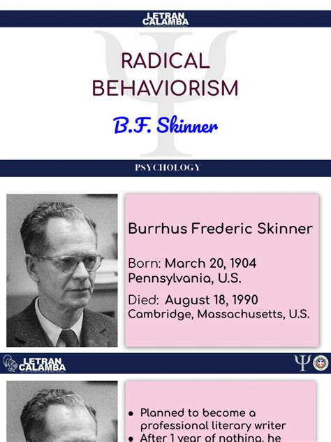 Skinner Behaviorism Theory Pdf Reinforcement Behaviorism