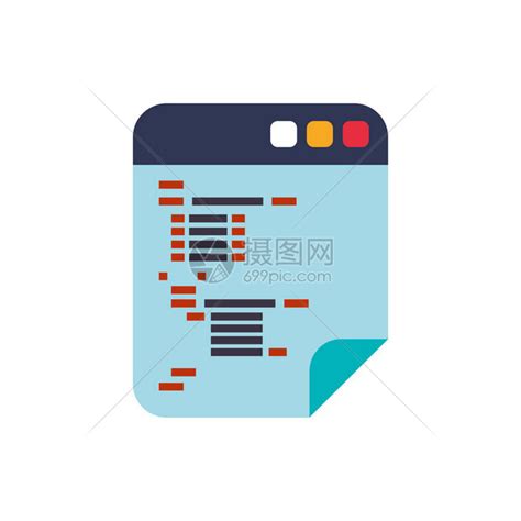 Html编程代码图标矢量插画图片下载 正版图片402317356 摄图网