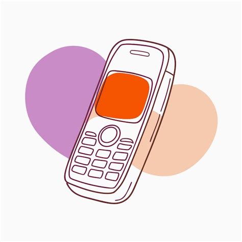 Phone Vector Illustration Line Circuit Premium Ai Generated Vector